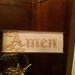 AMEN Amen Book Christian Gift handmade amen gift unique