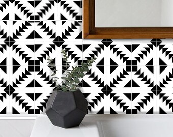 Kitchen Bathroom Wall Stair Riser Tile Decals Vinyl Sticker