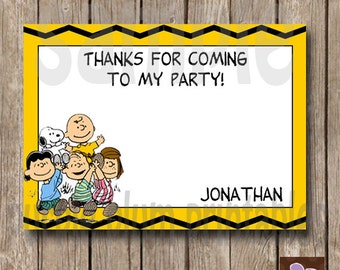 Charlie brown thank | Etsy