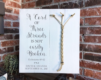 Ecclesiastes 4 12 | Etsy