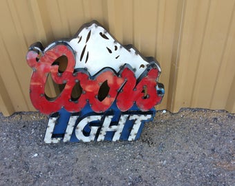 Coors light beer | Etsy