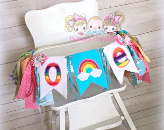 High chair banner | Etsy