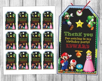 Birthday tags | Etsy