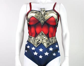 Superhero swimsuit | Etsy