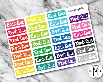 Rent due | Etsy