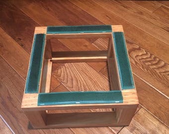 Solid Hardwood Cheticamp Rug Hooking Frame