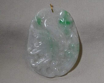 Moss in snow jade | Etsy