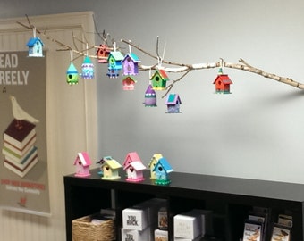 Colorful birdhouse | Etsy