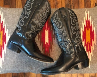 Mens cowboy boots | Etsy