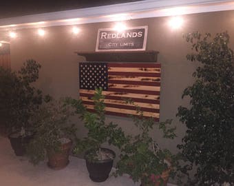 Defending Freedom Soldiers in Silhouette American Flag