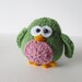 Chirpy Bird in a Basket toy knitting patterns