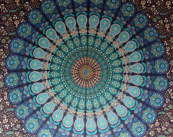 Mandala tapestry | Etsy