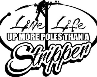 Stripper decals | Etsy