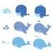 Cute Little Whale Clip Art & Vectors Invitation Crafting