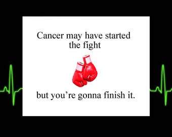 Kick cancers ass | Etsy