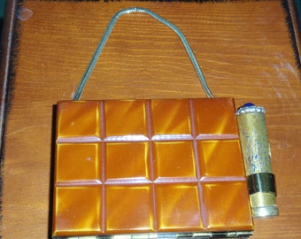 Very RARE Antique Ronson Literpact Cigarette Lighter & Makeup