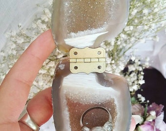 Geode ring box | Etsy