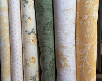 Shabby chic fabric | Etsy