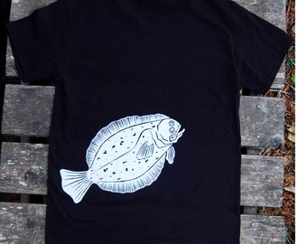 Halibut art | Etsy