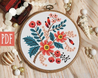 Point de croix moderne | Etsy