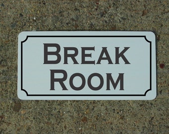 Break room signs | Etsy