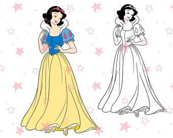 Snow white cricut | Etsy