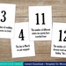 Wedding Fun Facts Table Numbers Editable Template for
