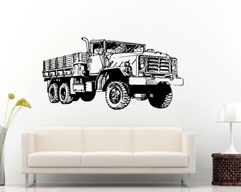 18 wheeler decal | Etsy