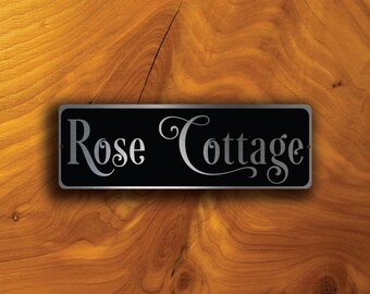 Custom outdoor name signs | Etsy