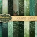 Enchanted Garden Digital Paper fairy lights fantasy