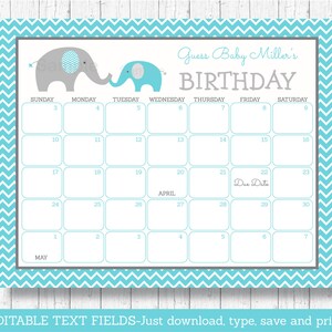 Cute calendar | Etsy