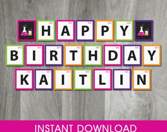 Periodic Element Gift Labels Science Party 3.5 x 5