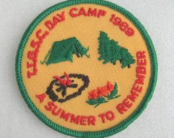 Camp patch | Etsy