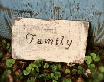 Shabby chic sign | Etsy