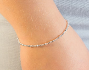 Tiny bead bracelet | Etsy