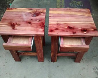 Cedar table | Etsy