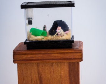 Flocked mouse | Etsy