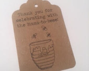 Honey favor tags | Etsy