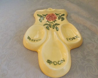 Vintage spoon rest | Etsy