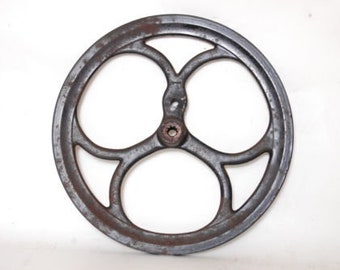 Cast iron flywheel | Etsy