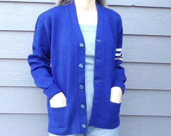 Letterman sweater | Etsy