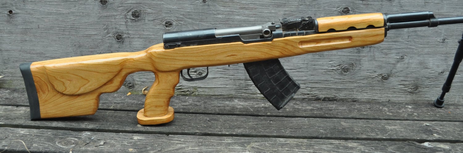 SKS Stock m4 Hardwood stock