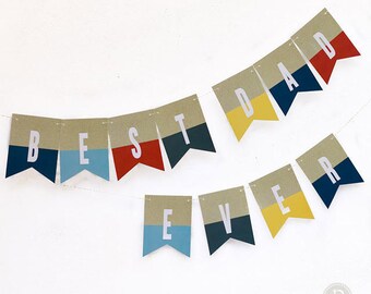 Fathers day banner | Etsy
