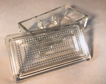 Glass cigarette box | Etsy