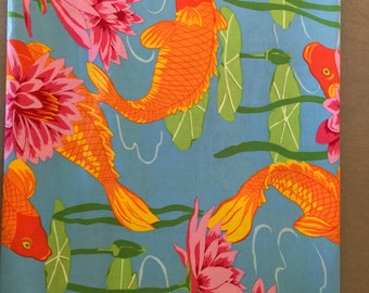 Koi fabric | Etsy