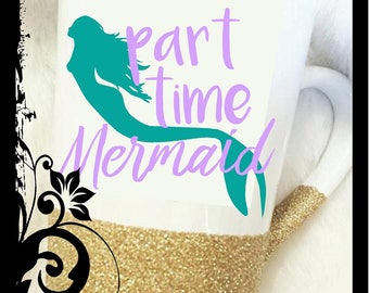 Mermaid decals | Etsy