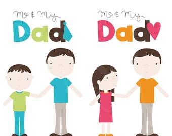 Dad clipart | Etsy