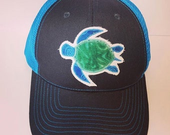 Sea turtle hat | Etsy