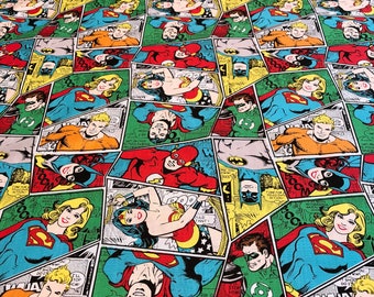 Comic book fabric | Etsy