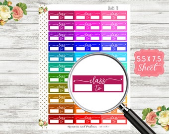 Student planner stickers | Etsy
